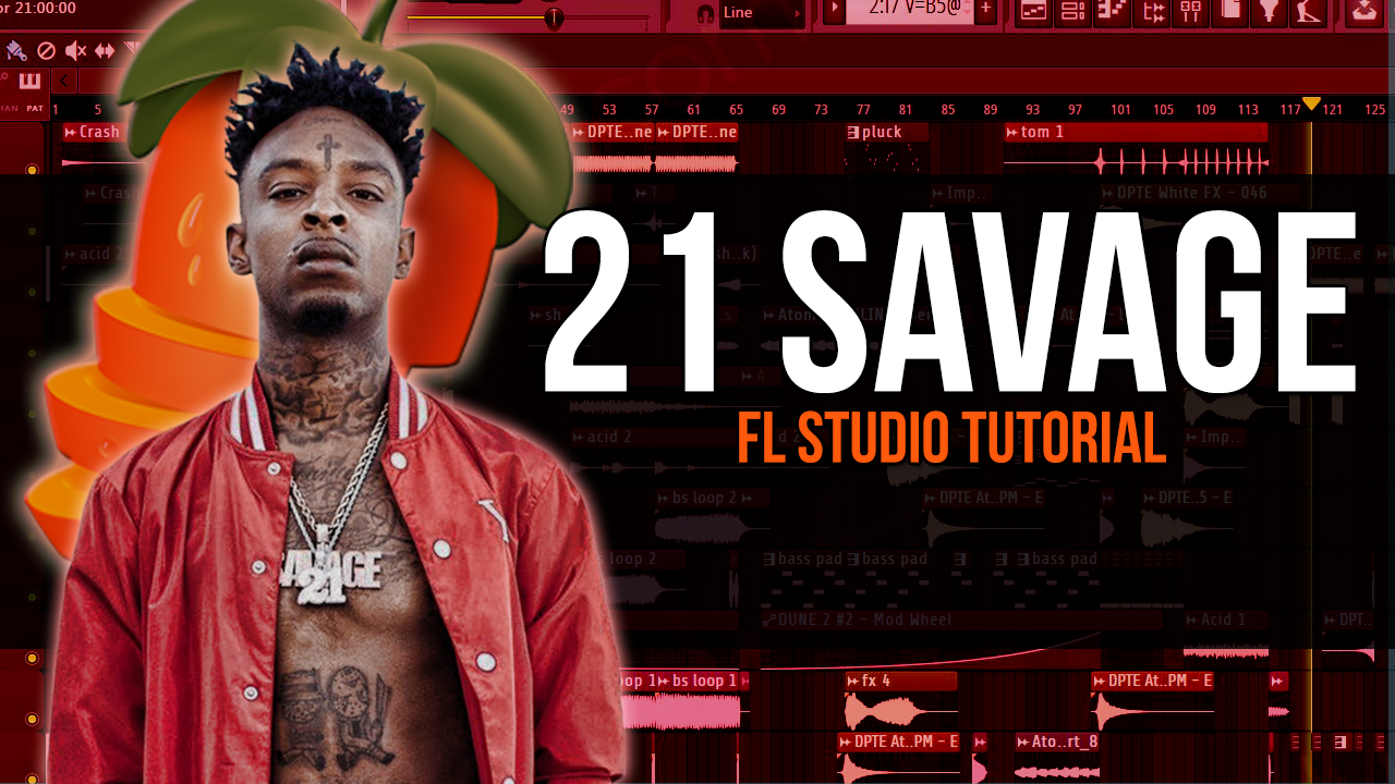 How To Make A 21 Savage Type Beat In Fl Studio 12 - Studio Sounds